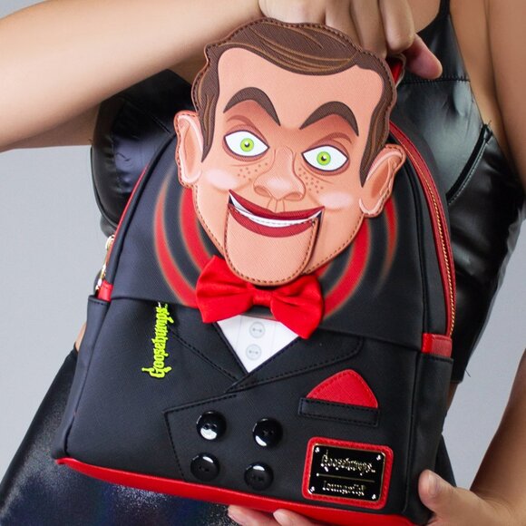 Loungefly | Other | Loungefly Goosebumps Slappy Cosplay Mini Backpack ...
